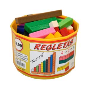 Regletas Cuisenaire – 52 Piezas – Playwork